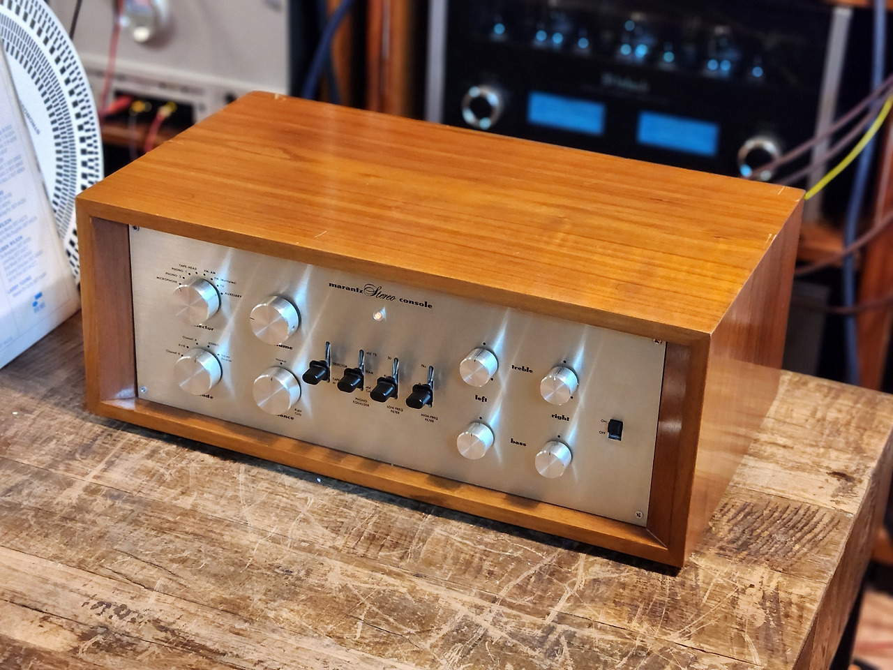 Marantz 마란츠 최고의명기 7c 진공관 프리엠프 입니다 19833번대 A급 올각인