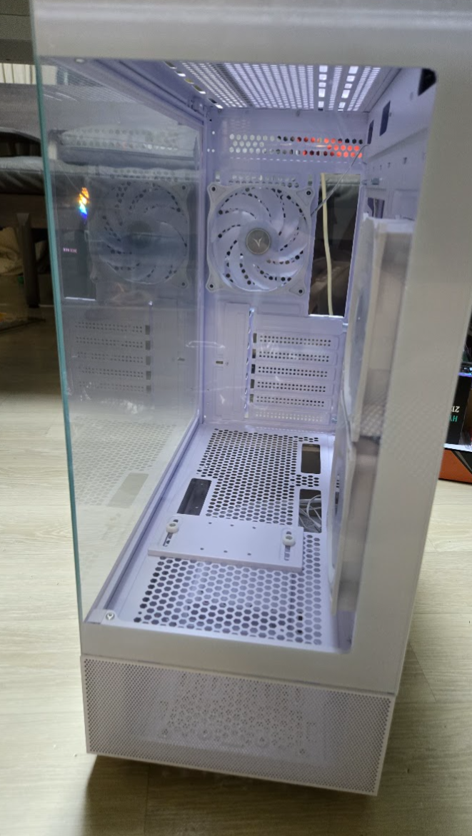 가성비 조립PC 케이스 앱코 (ABKO) U30 마린 화이트 후기