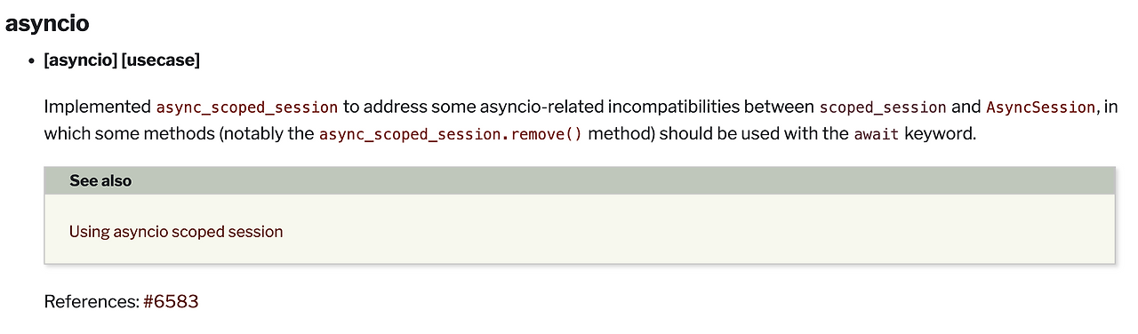 [SQLAlchemy] async_scoped_session과 context-local :: Jay's Code Factory