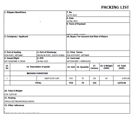 무역용어정리│(1) 선적서류(B/L, CI, PL 등)