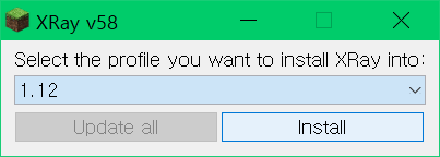마인크래프트 모드 엑스레이 X-Ray 설치하기