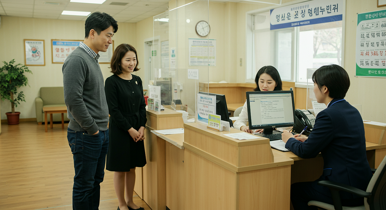 주민센터 업무시간 동사무소휴무일 점심시간