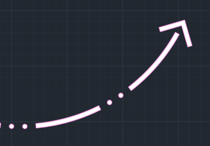 동선 화살표 그리기, PAA :: XiCAD & etc...