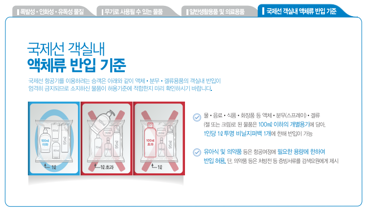 비행기 수하물 규정 반입 금지 물품 안내 2025년 기준🚫