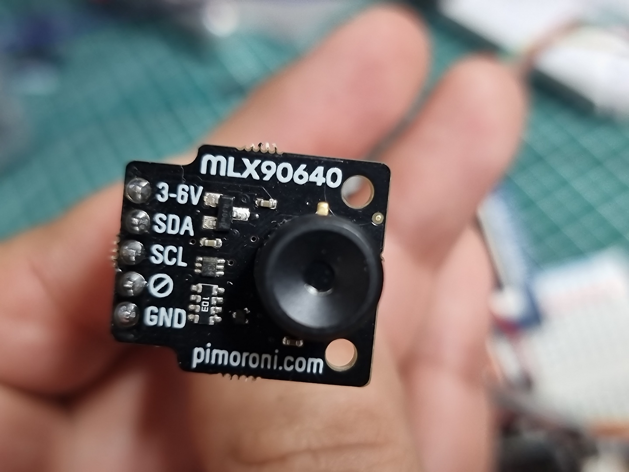 [ESP32] MLX90640 및 ESP32가 탑재된 적외선 열화상 카메라