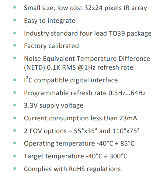 [ESP32] MLX90640 및 ESP32가 탑재된 적외선 열화상 카메라