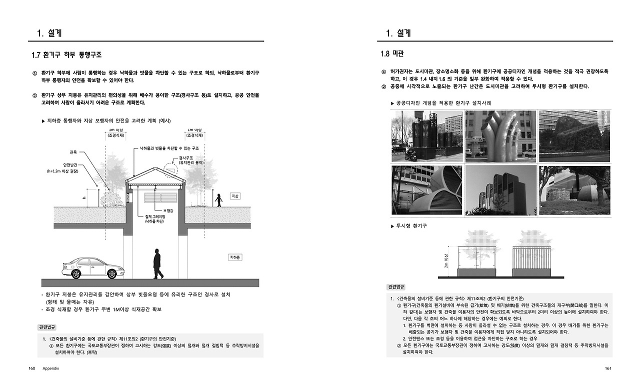 부록 시민안전과 도시미관을 위한「환기구 설계·시공·유지관리」 가이드라인 20192