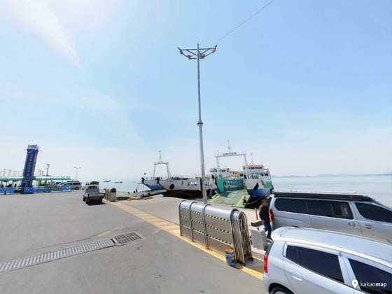 압해도 송공항 송공여객선터미널 전화번호 배편 시간표 요금 노선 차량선적요금 완벽 정리