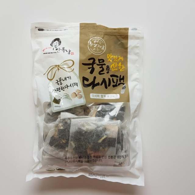 코스트코 안옥남 다시팩 초간단 맛있는 멸치육수내는법