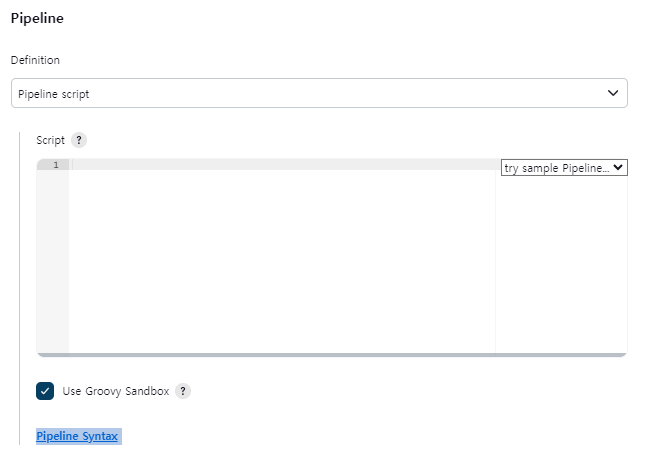 [Jenkins] Pipeline Syntax - Maven Build / 배포(Tomcat, Docker컨테이너)
