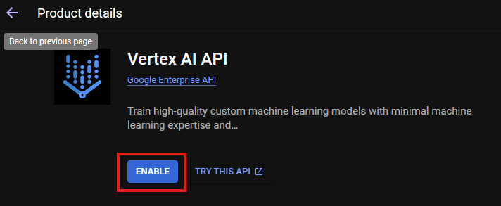 [Google Cloud] Vertex AI Studio 및 API 사용 설정