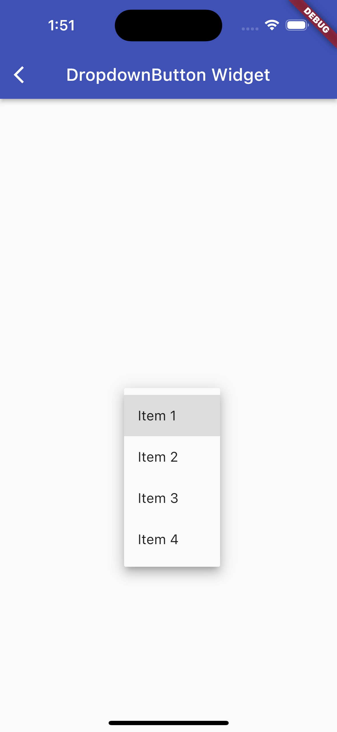 [Flutter] 플러터 #09 - DropDown Button