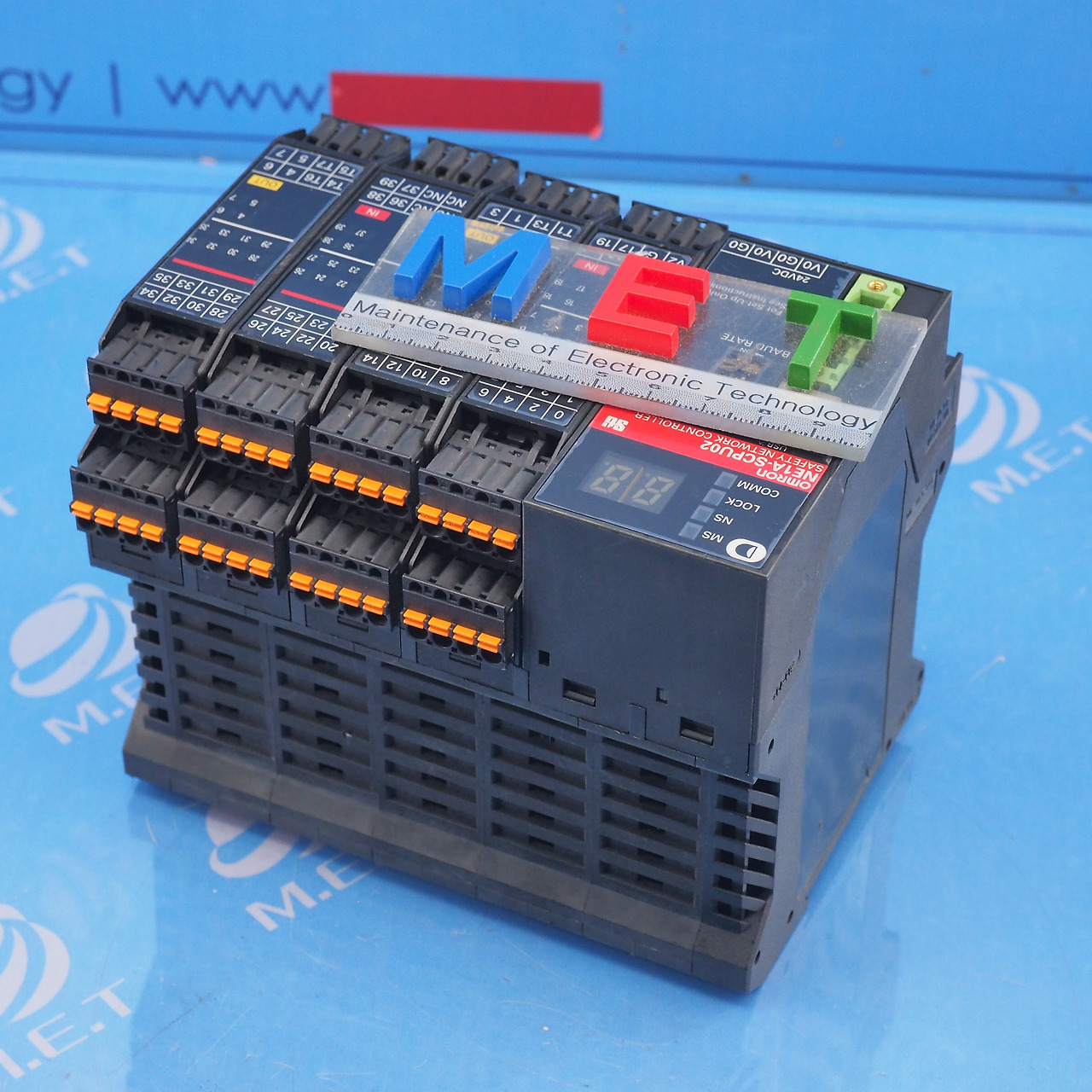 NE1A-SCPU02 [PLC] OMRON SAFETY NETWORK CONTROLLER NE1A SCPU02 ㈜엠이티 산업 ...