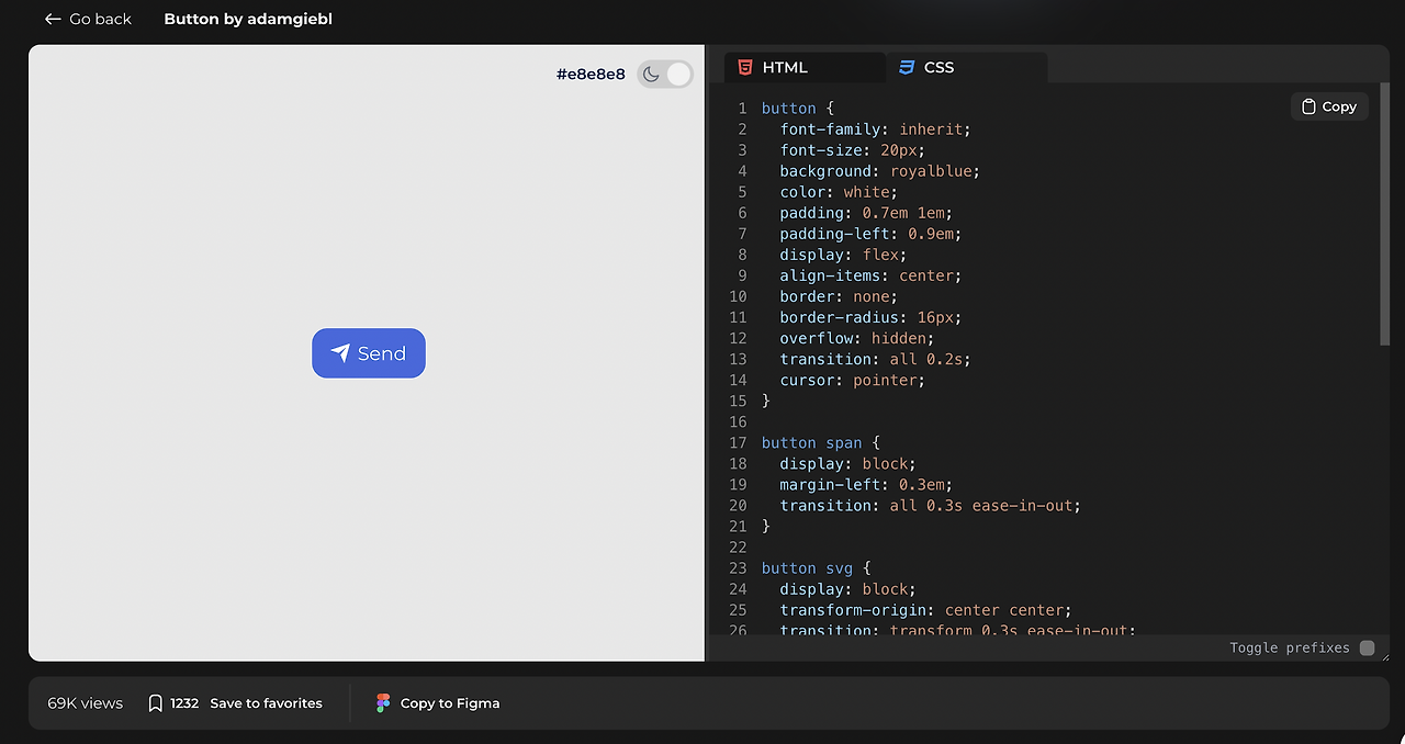 [Tools]Uiverse.io UI디자이너를 위한 무료 오픈소스 툴킷