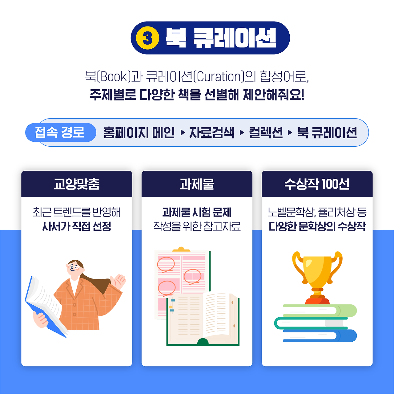 새로워진 방송대 중앙도서관 홈페이지를 소개합니다 학교소식 방송통신대학교