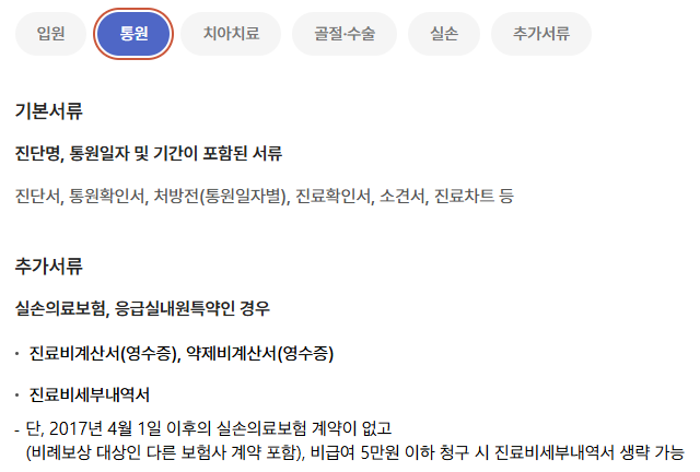 교보생명 실비보험 청구방법