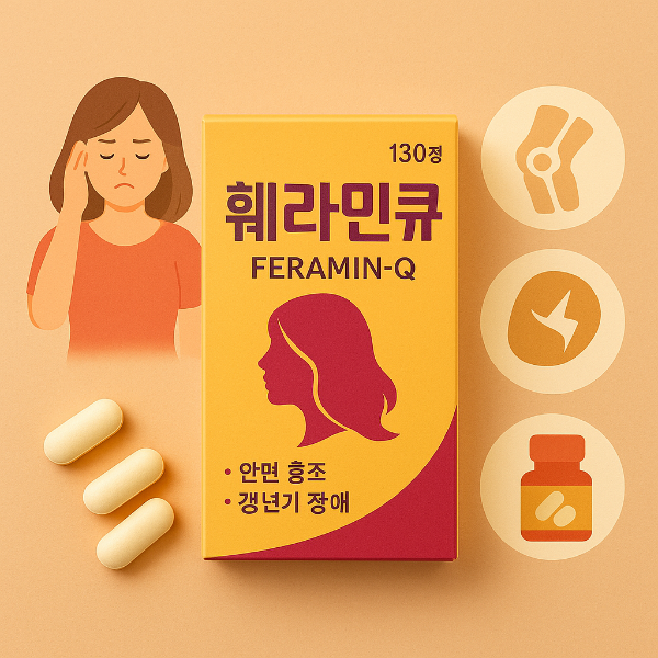 훼라민큐 가격 부작용 효능 완벽정리 3000정 가격 구매 복용법 부작용 성분