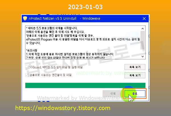 nProtect Netizen 정체가 뭐지? 지워도 상관없나요?