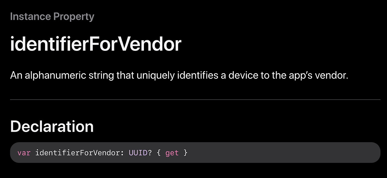 [iOS] 디바이스의 정보를 알아보자 UIDevice - UUID (1) :: Arex 의 좌충우돌 개발일기