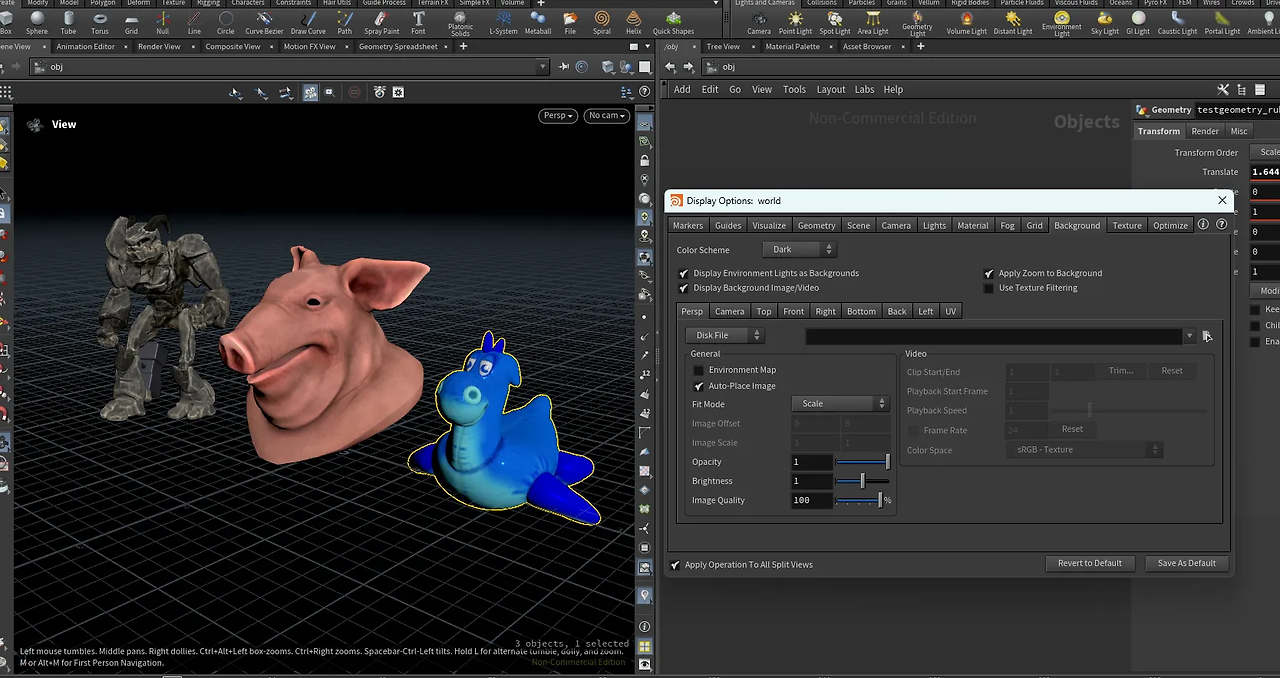 1. [Houdini] 후디니 기본 개념 및 설정 — 3D 비주얼 아티스트 성장일지