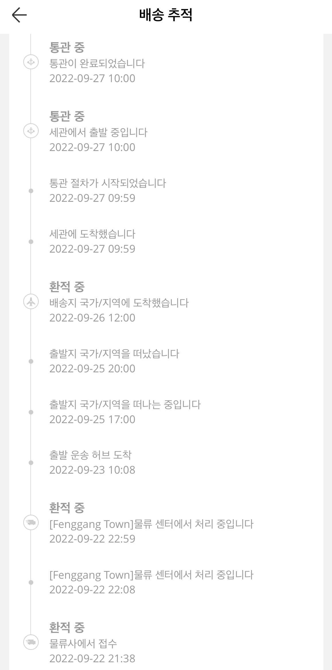 알리익스프레스해외직구 배송조회 통관조회 트래킹넘버별 배송기간 총정리 온세상 꿀팁 다이쑤