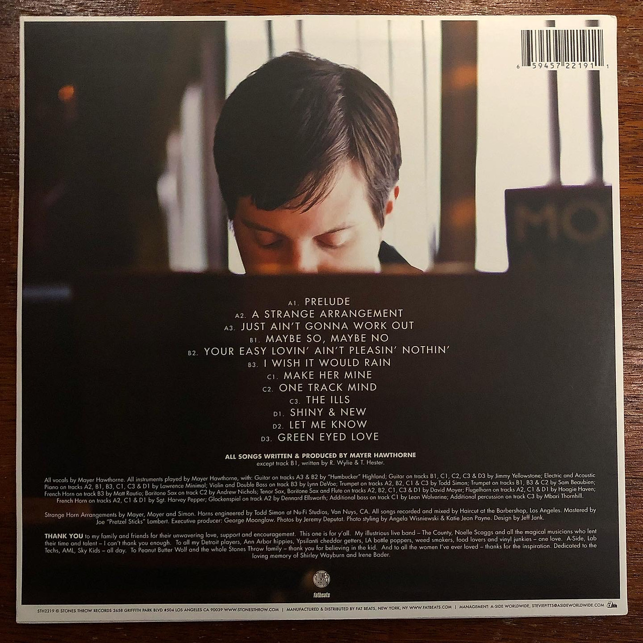 메이어 호손 (Mayer Hawthorne) - A STRANGE ARRANGEMENT (2019)