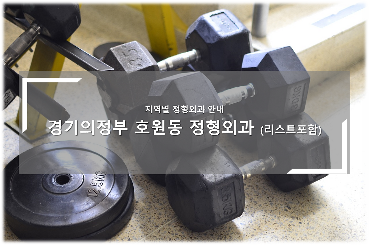 의정부시 호원동 정형외과 소개와 방문 시 체크해야 할 사항 안내 최신 정보더하기