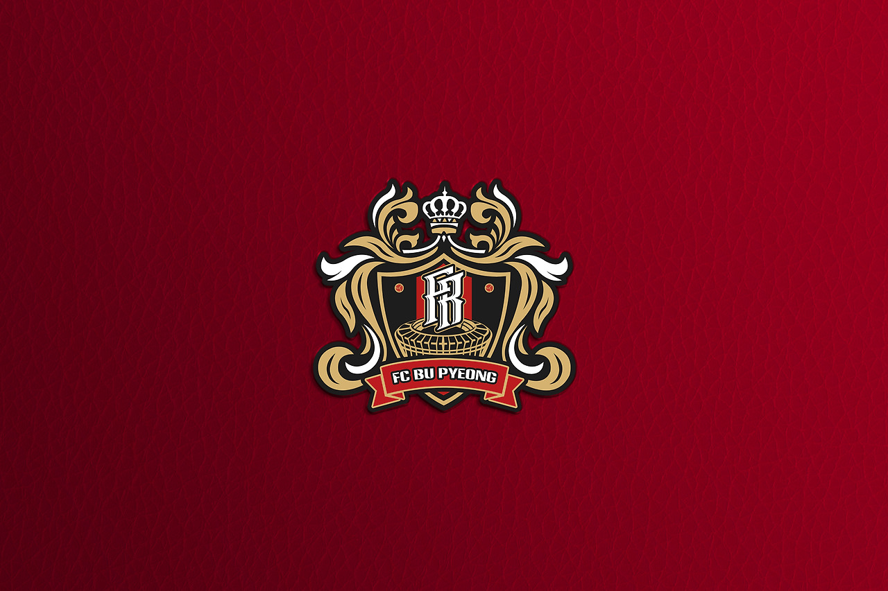 Lk디자인 Fc 부평 축구클럽 엠블럼 제작