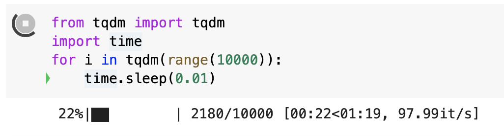 progress bar - tqdm 사용법