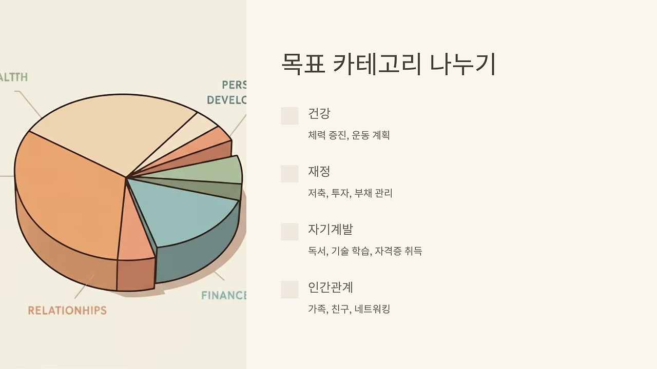 나만의 새해 목표 리스트 작성법 실천 가능한 계획 만들기 ️