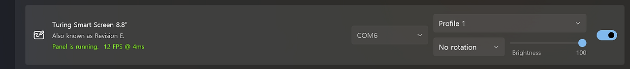 turing smart screen PC 모니터링 디스플레이에 InfoPanel 앱 사용 방법