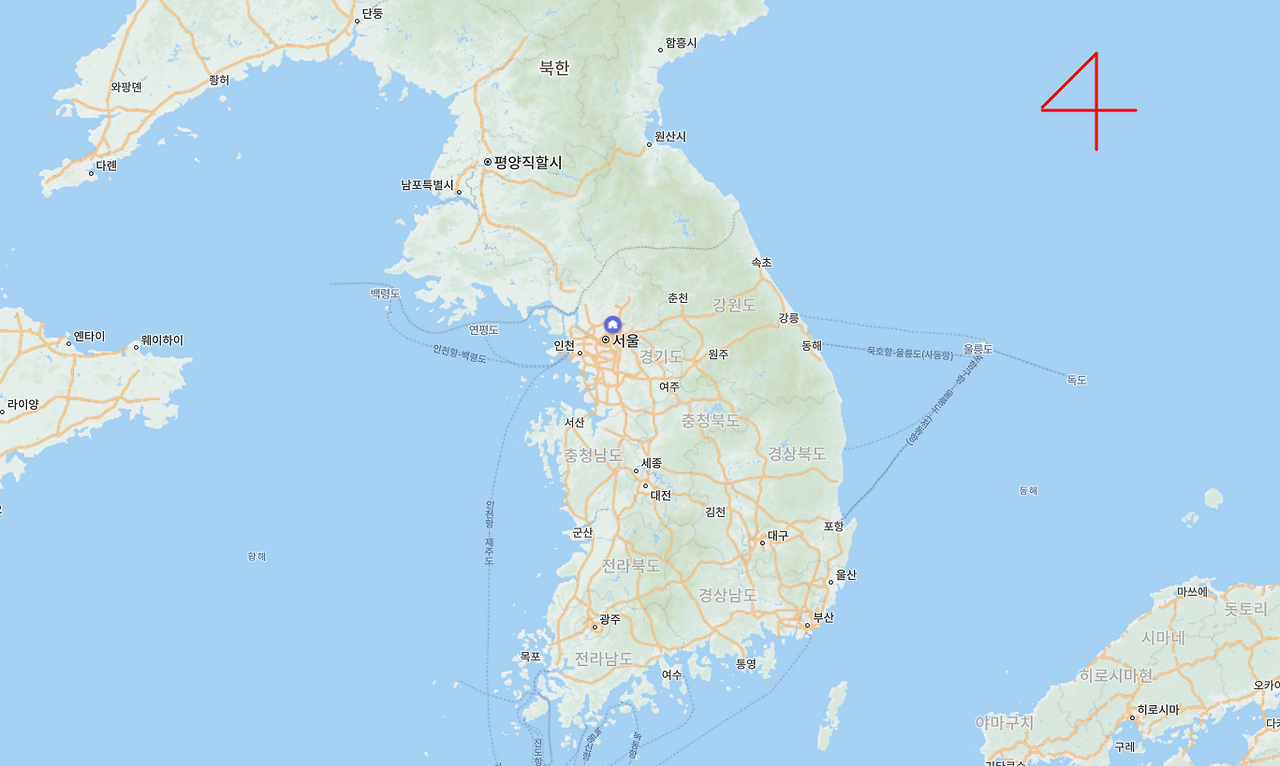 동서남북 방위표시 구별방법