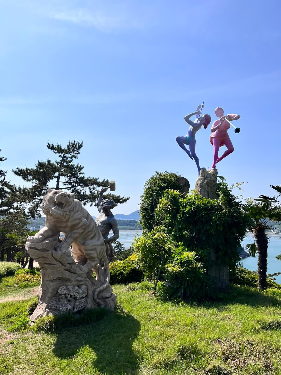 예술랜드 조각공원 여수 가볼만한 곳 솔직후기 공중그네 스카이워크