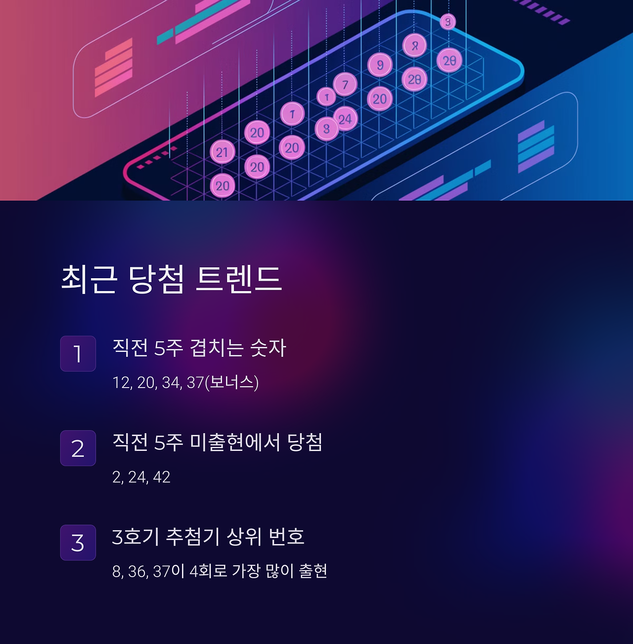 이번주 로또 1162회 당첨 예상번호 받기 로또번호 자동생성 앱 활용법 기간별 출현 미출현 통계 고정수 제외수 적용