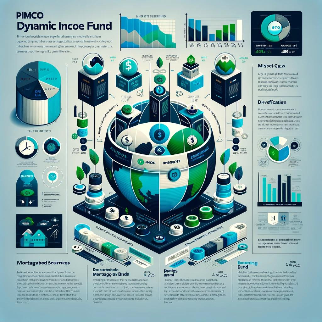 PIMCO Dynamic Income Fund (PDI): 폐쇄형 펀드의 투자 전략, 위험성 및 시장 환경 분석