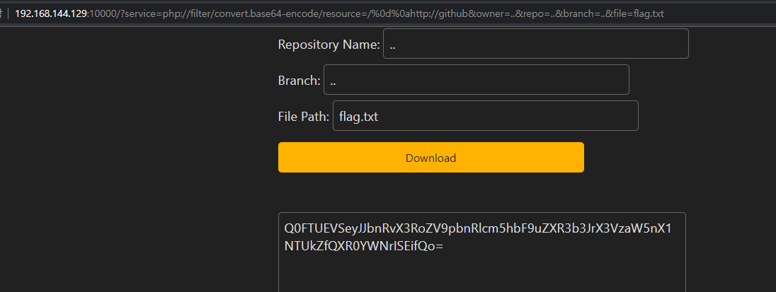 zer0pts ctf 2022 GitFile Explorer write up