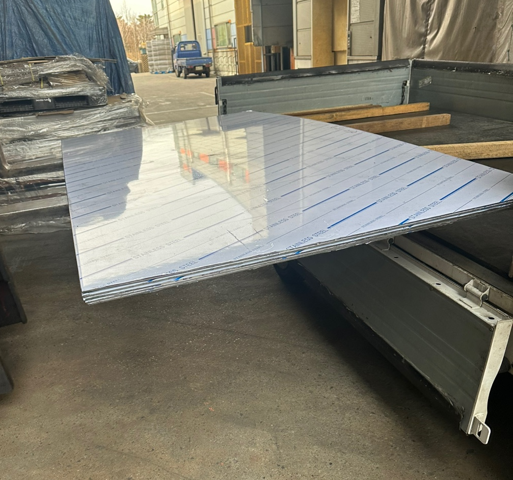 STS304 1D HR SHEET 표면가공 / 양면폴리싱 가공