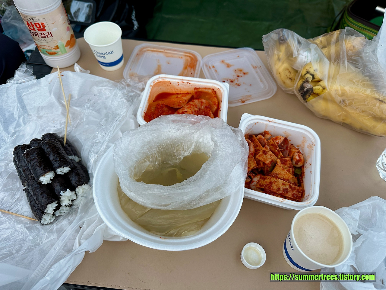 통영충무김밥이 맛있는 풍화김밥 Summer Tree
