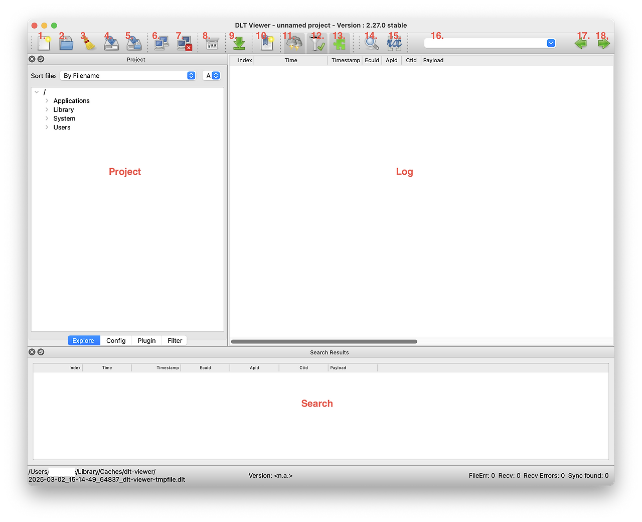 DLT-Viewer 받아서 컴파일하고 실행하자