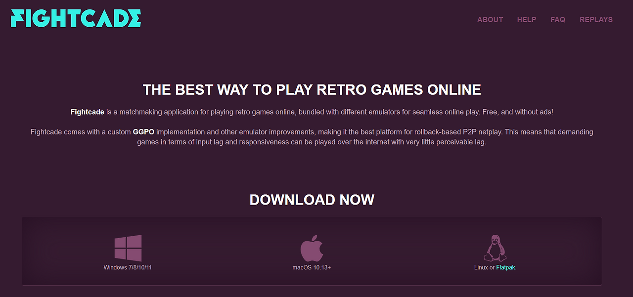 파이트케이드2 (FightCade 2) 설치 방법 및 KOF98 롬파일