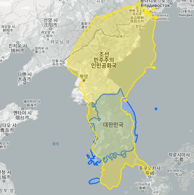 핀란드 Vs 한국 비교땅 면적 지도 위치 인구수 여행 치안 물가