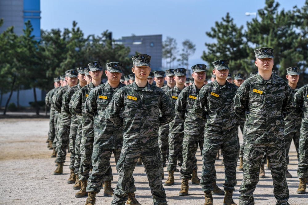 해병닷컴 해병대 사관후보생 134기 입소식