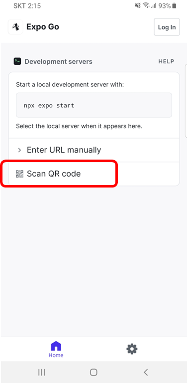 [expo] 2. expo로 앱 만들기 - expo go 설치 및 web 화면 열기
