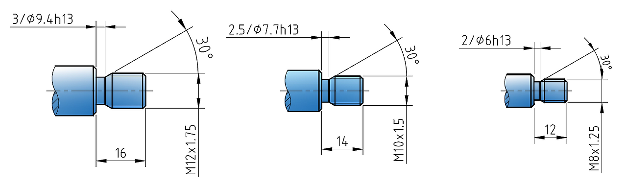 나사의 틈새 (thread undercut)