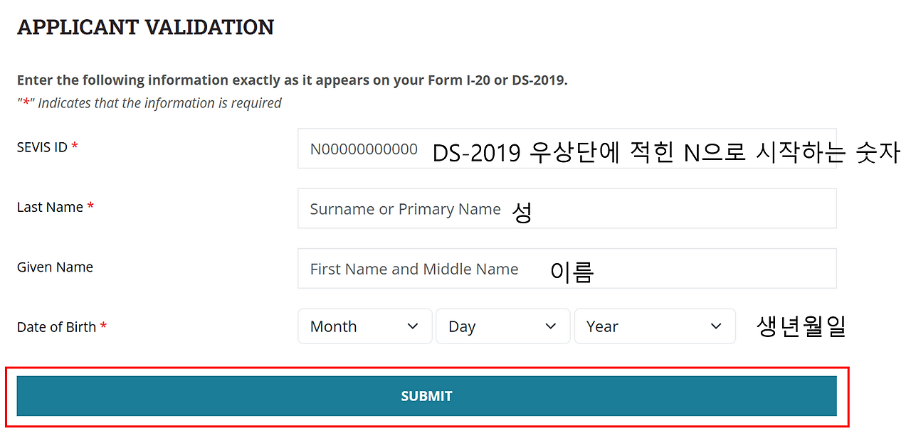 RB★YELLOW :: [2025 미국 J1 비자 준비] 2. SEVIS FEE 납부 (I-901)