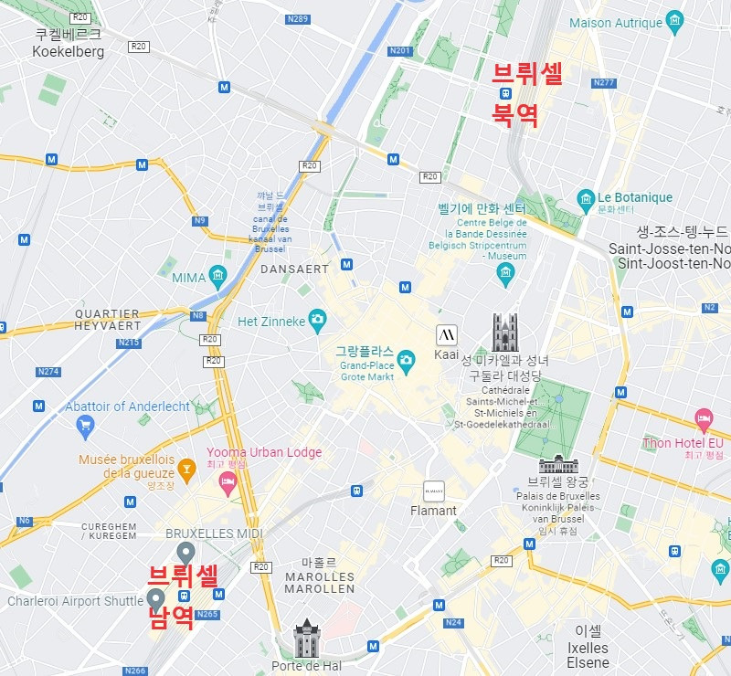 브뤼셀에서 쾰른 가는 법 기차 버스 정리