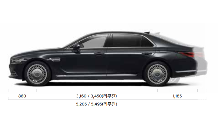 최신 2021 제네시스 G90L 리무진 가격 가격표 제원 색상 연비 내부 - 건강 꿀단지