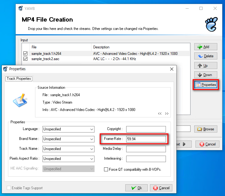 mp4 동영상 FPS (Frame rate) 수정하기 - snoopybox