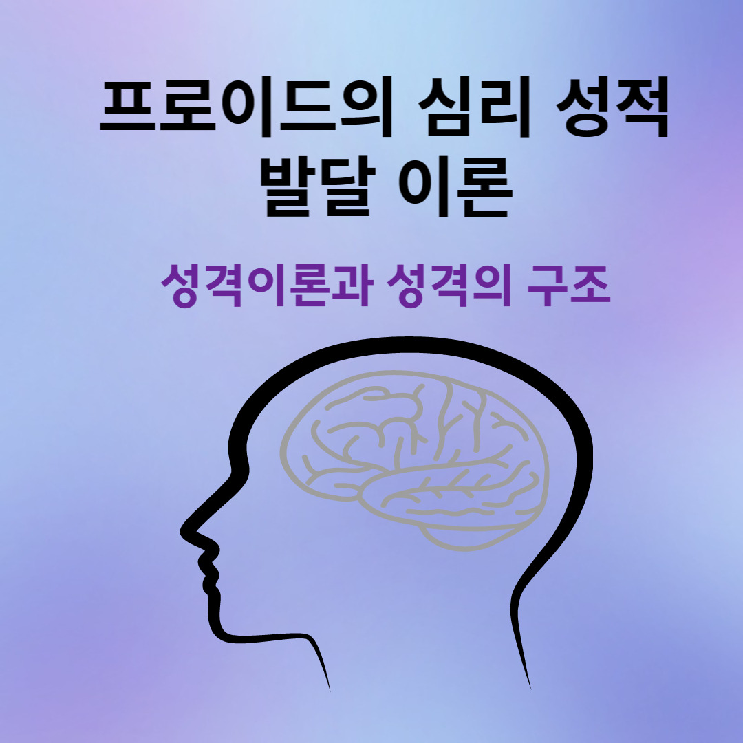 프로이드 Freud의 심리성적 발달 이론 성격 이론과 성격의 구조