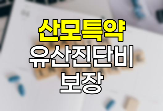 현대해상 굿앤굿 산모특약 유산진단비 보장 내용과 범위 메모리유